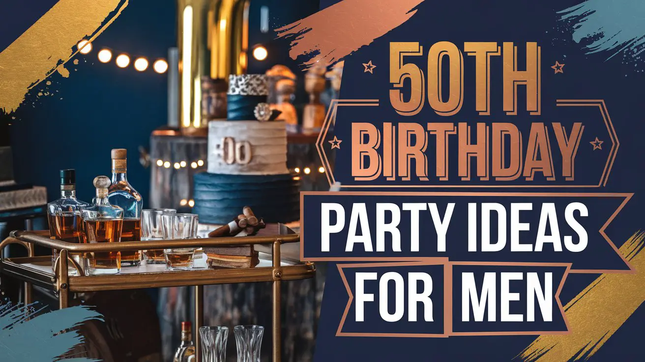 50th Birthday Party Ideas for Men for Every Personality