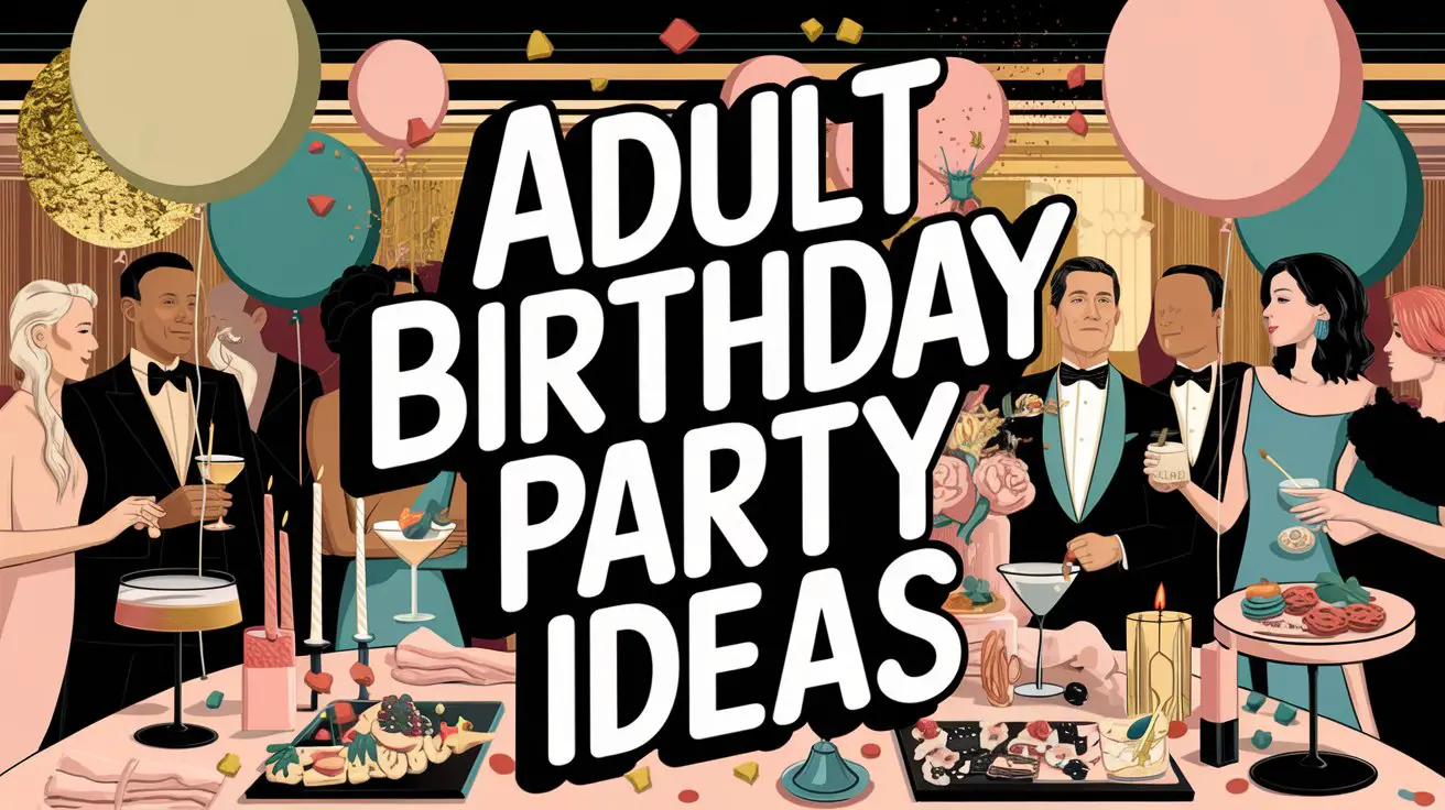 21 Adult Birthday Party Ideas for Every Personality
