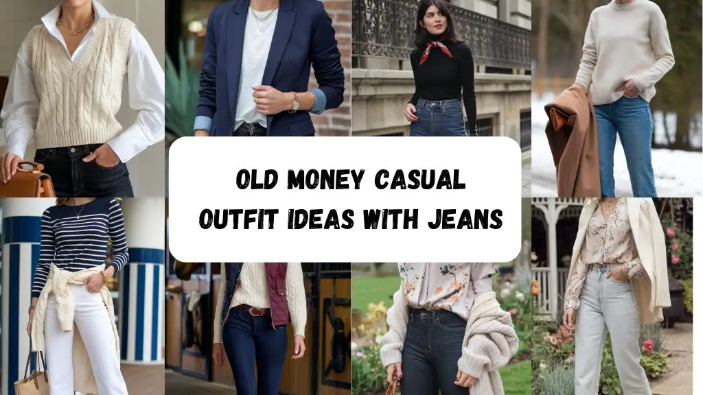 15 Old Money Casual Outfit Ideas with Jeans