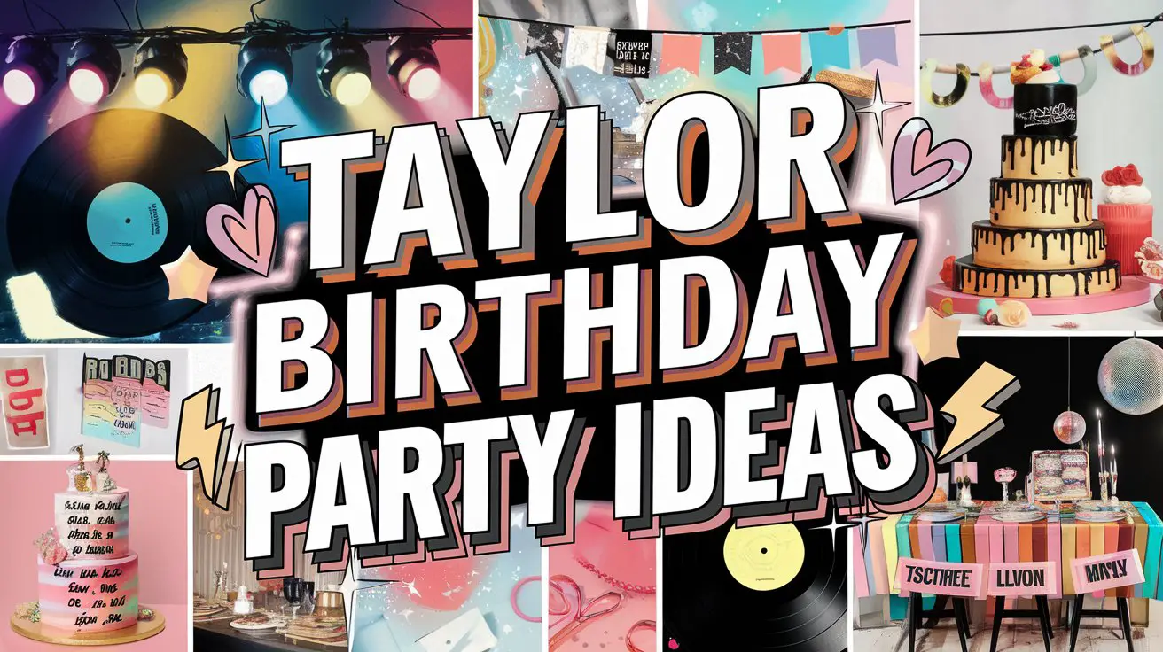 21 Taylor Swift Birthday Party Ideas That'll Make Your Celebration ...