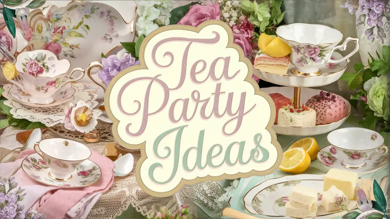 Tea Party Ideas for Every Occasion (From Elegant Victorian to Budget ...