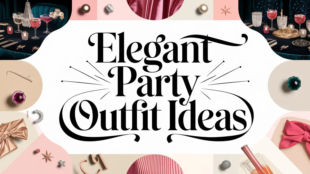 Elegant Party Outfit Ideas That Scream Sophistication: 18 Looks to ...