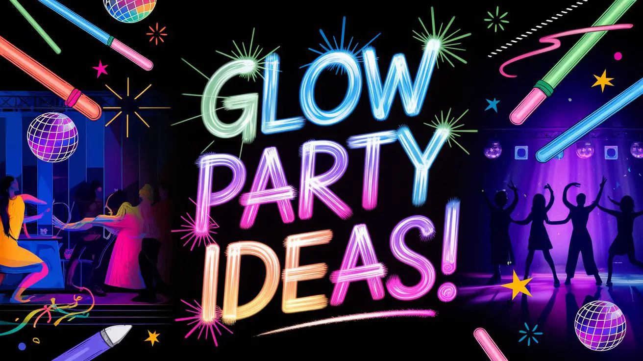 Glow Party Ideas to Make Your Party Absolutely Electric