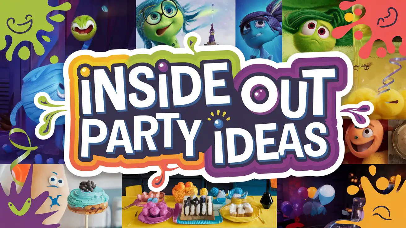 Inside Out Party Ideas That'll Make Your Celebration Absolutely ...