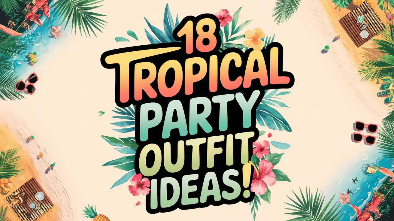 Tropical Party Outfit Ideas That Scream Main Character Energy