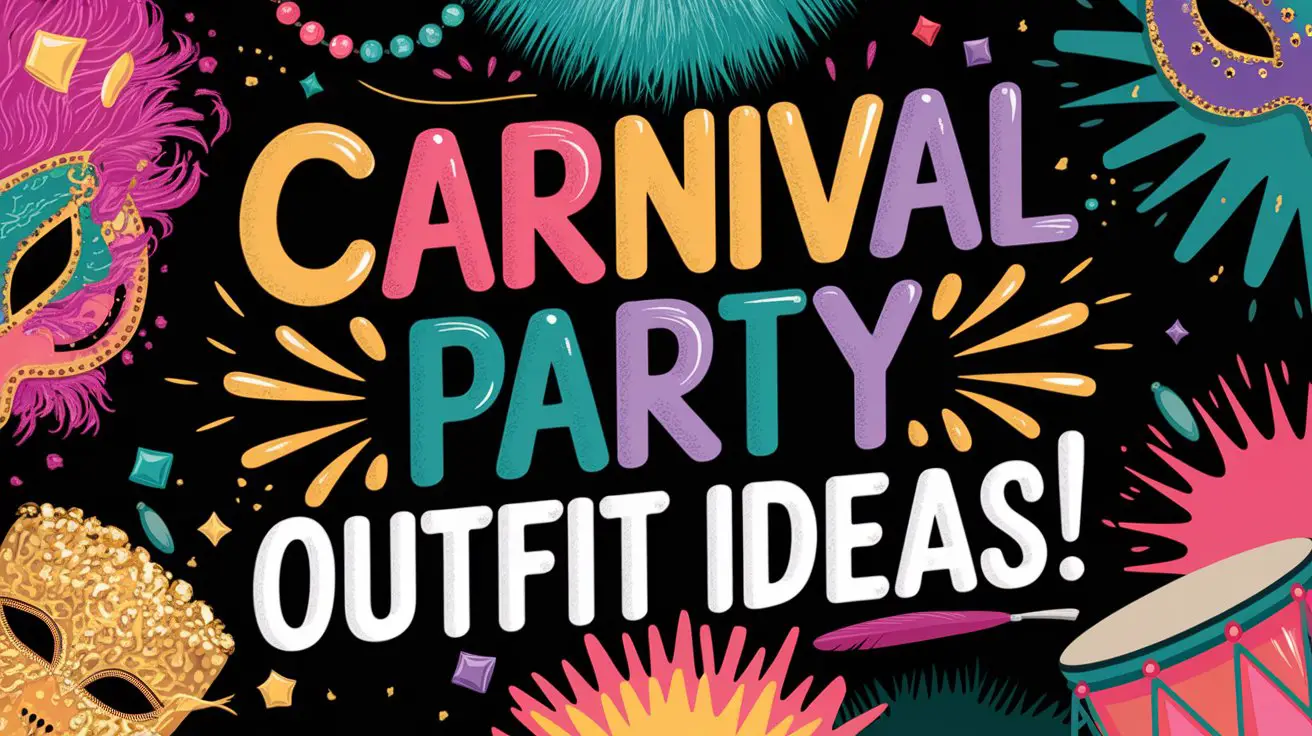 Carnival Party Outfit Ideas That Scream Main Character Energy