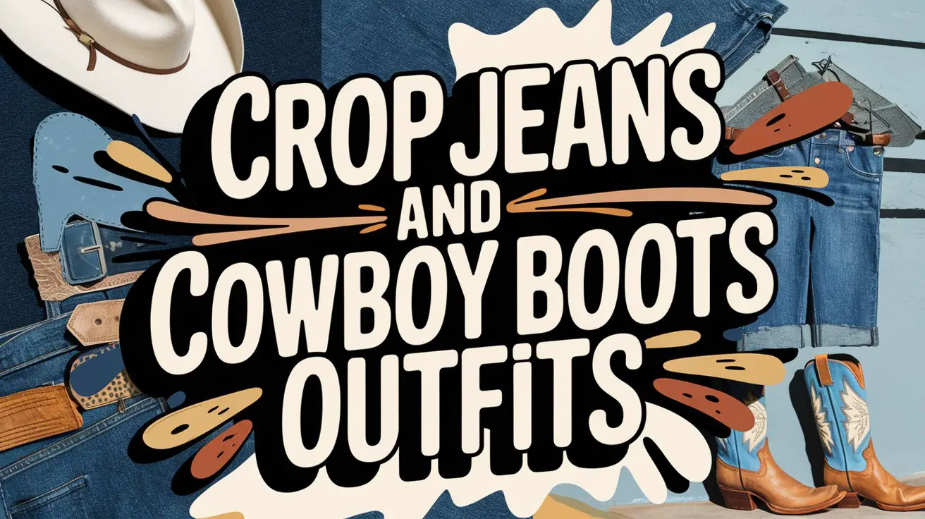 Crop Jeans and Cowboy Boots Outfits That'll Have You Slayin' Like a ...