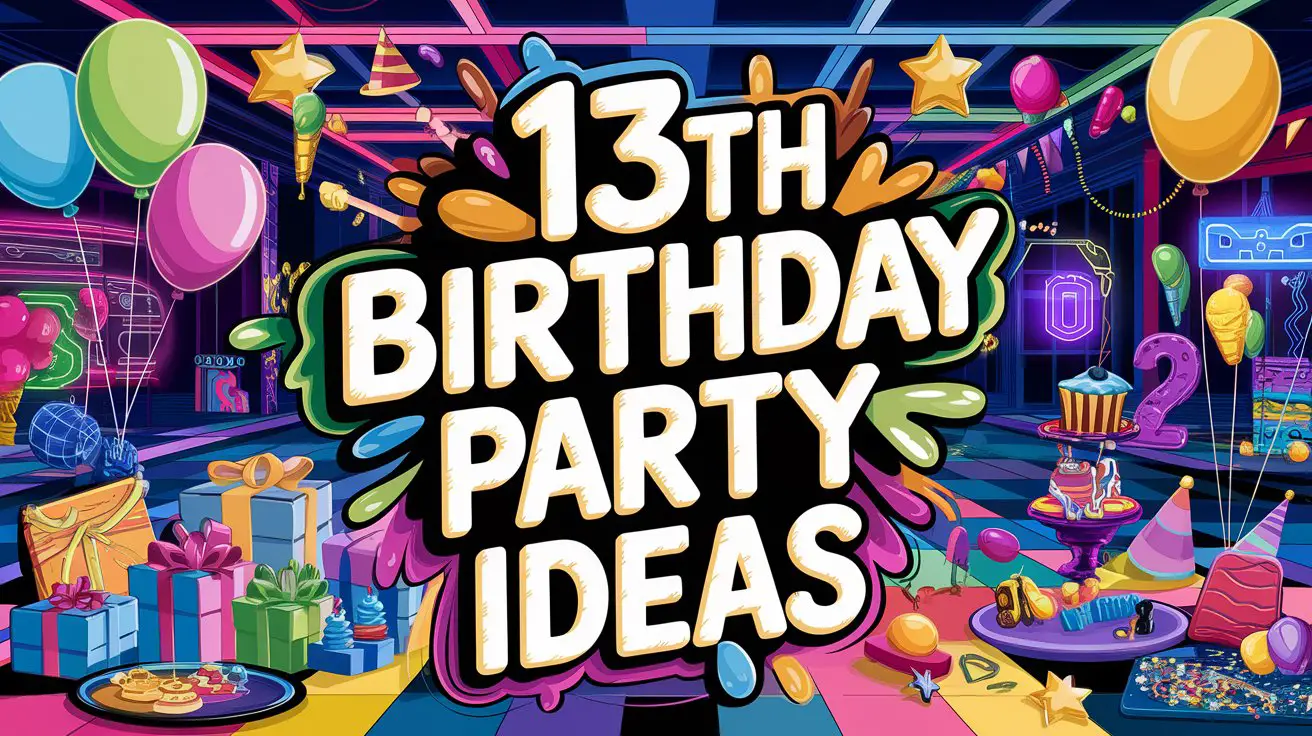 13th Birthday Party Ideas: 16 Epic Ways to Celebrate Becoming a Teenager