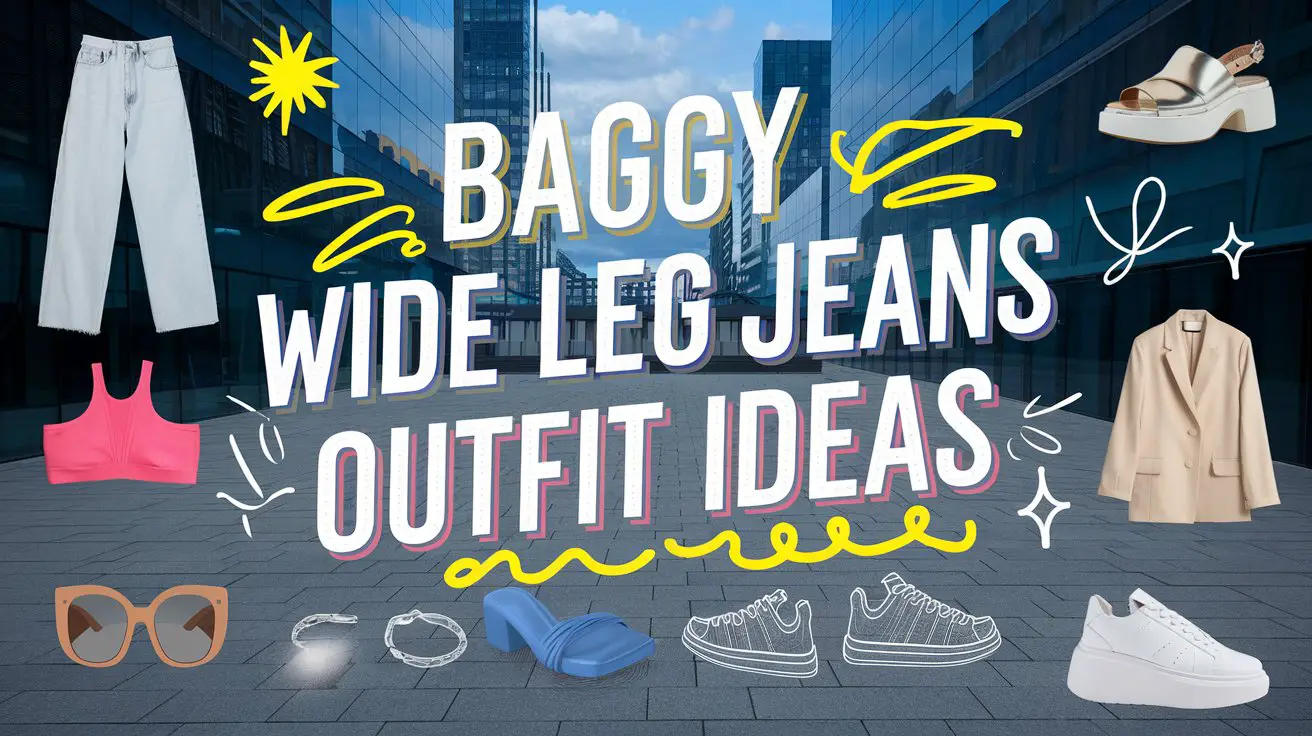 Baggy Wide Leg Jeans Outfit Ideas: 15 Stylish Looks You Need to Try Now