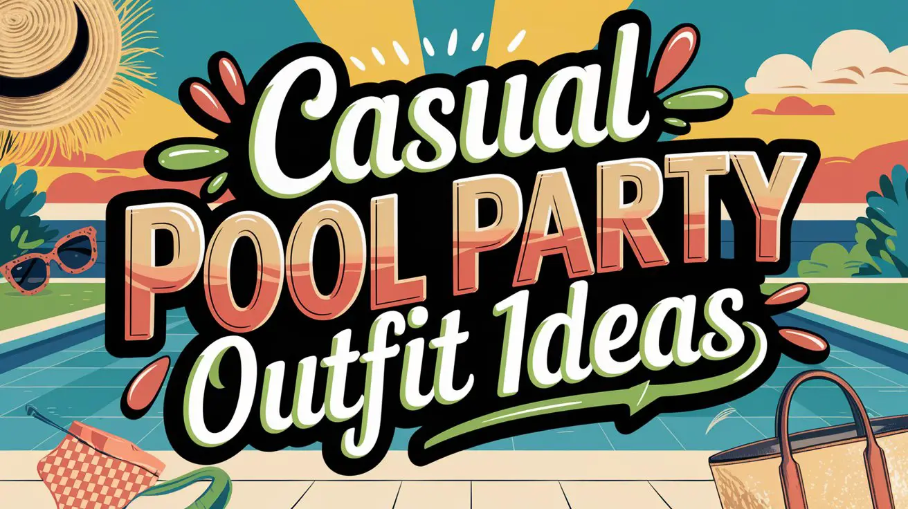 Casual Pool Party Outfit Ideas: 15 Looks That Keep You Cute and Comfortable