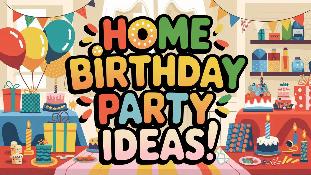 Home Birthday Party Ideas: 16 Epic Themes That'll Make You the Ultimate ...