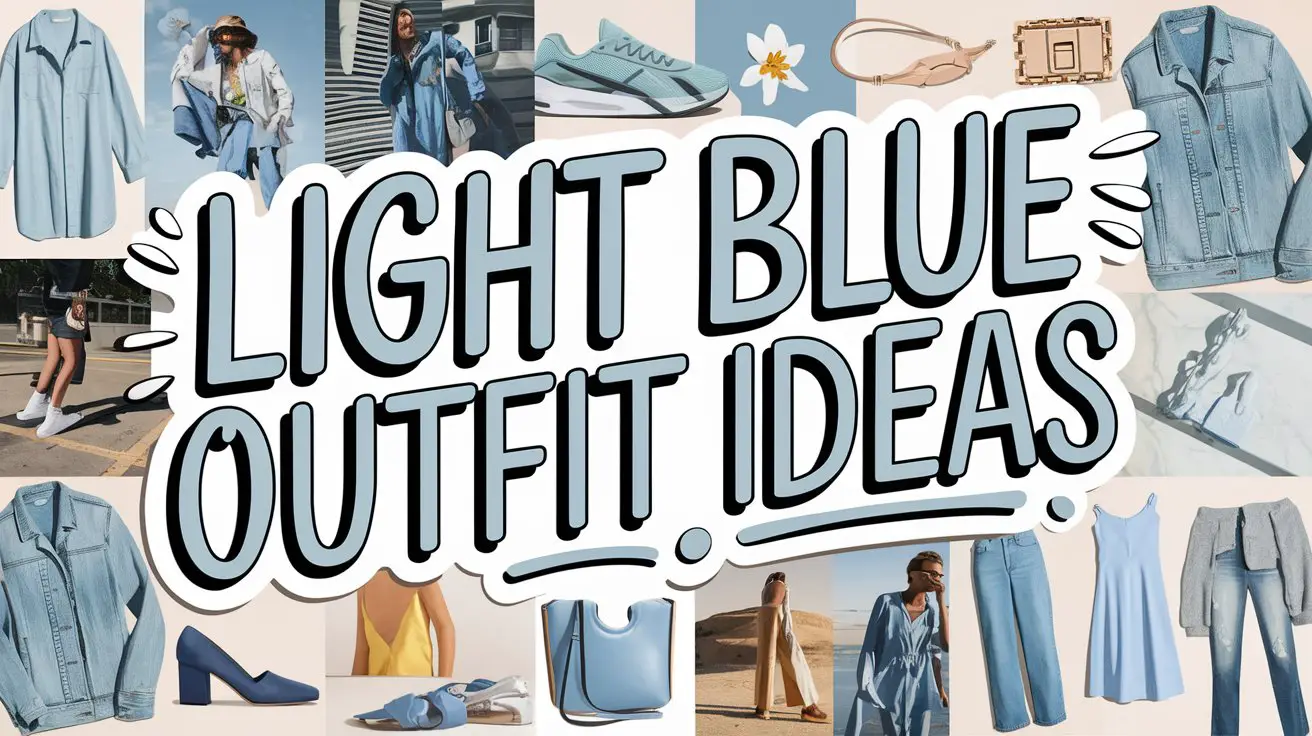 Light Blue Outfit Ideas That’ll Make You Look Effortlessly Chic This Season