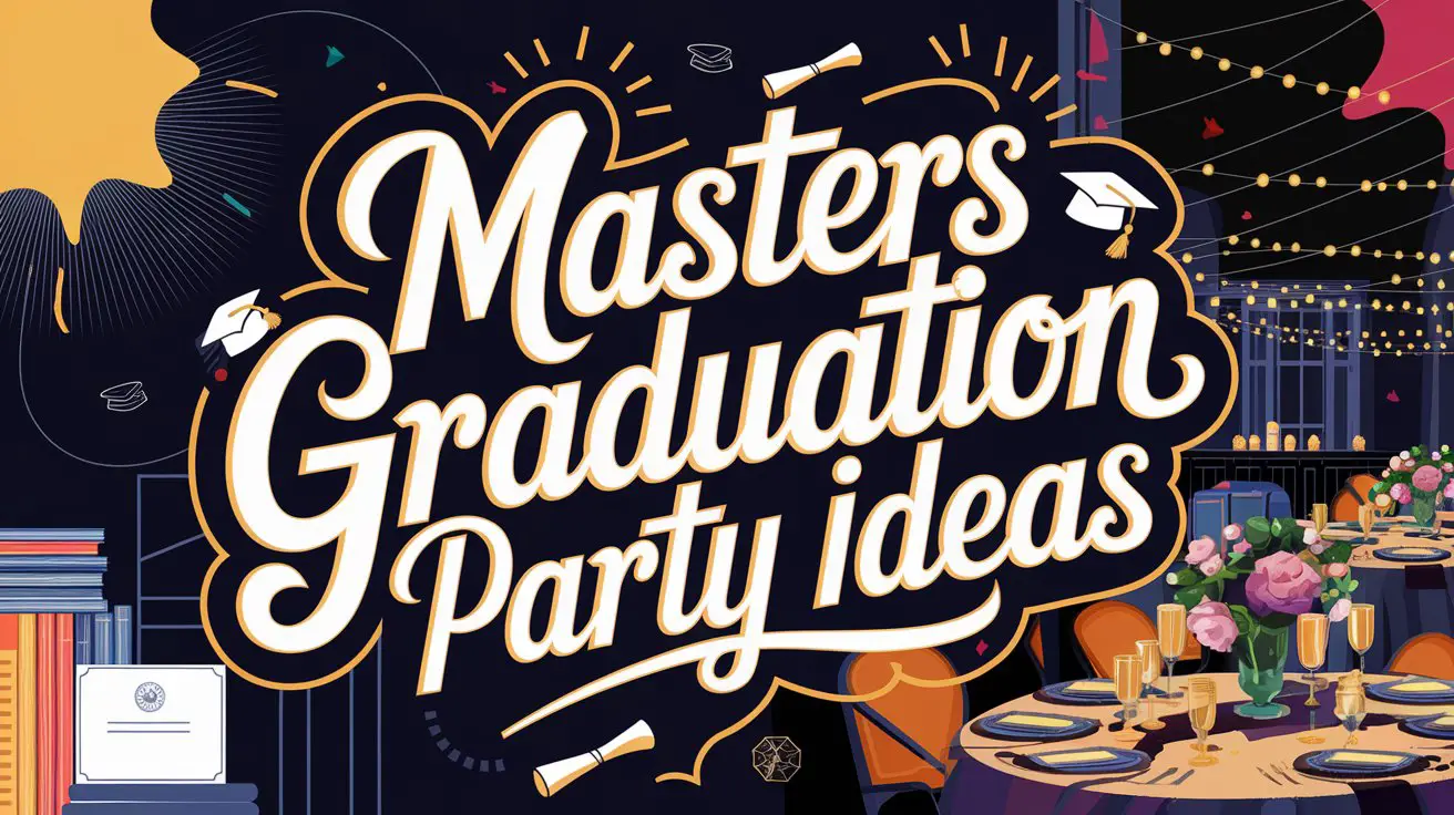 Masters Graduation Party Ideas: 16 Epic Ways to Celebrate Your Big ...