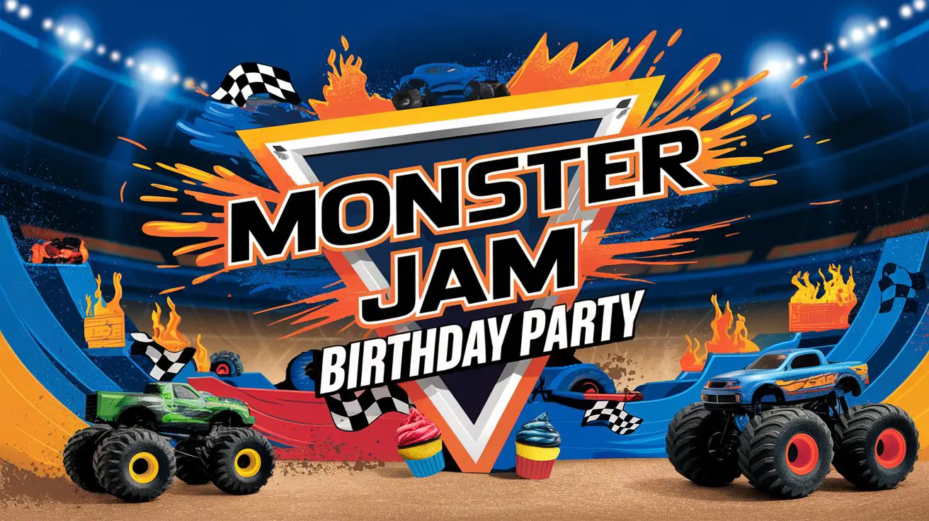 Monster Jam Birthday Party Ideas: 16 Epic Ways to Celebrate Your Little ...