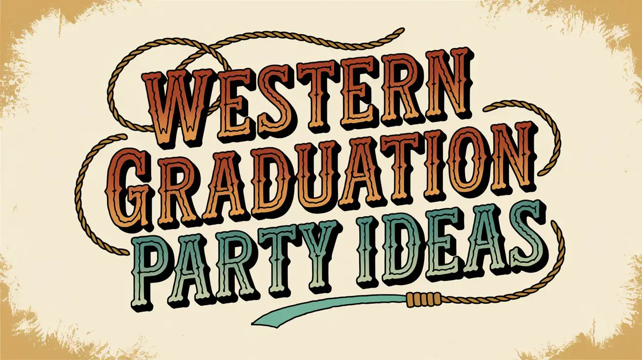 Western Graduation Party Ideas: 16 Creative Cowboy-Themed Celebration Tips