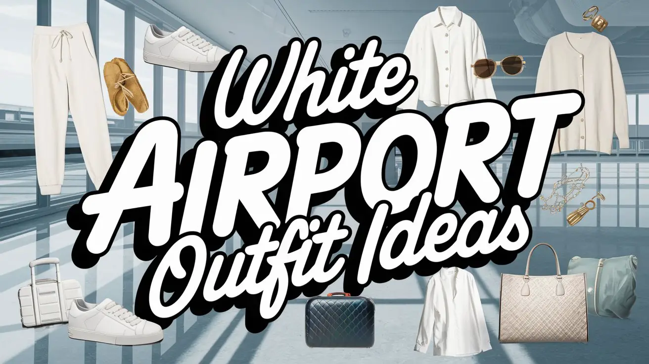 White Airport Outfit Inspiration: 15 Head-Turning Looks for Your Next ...