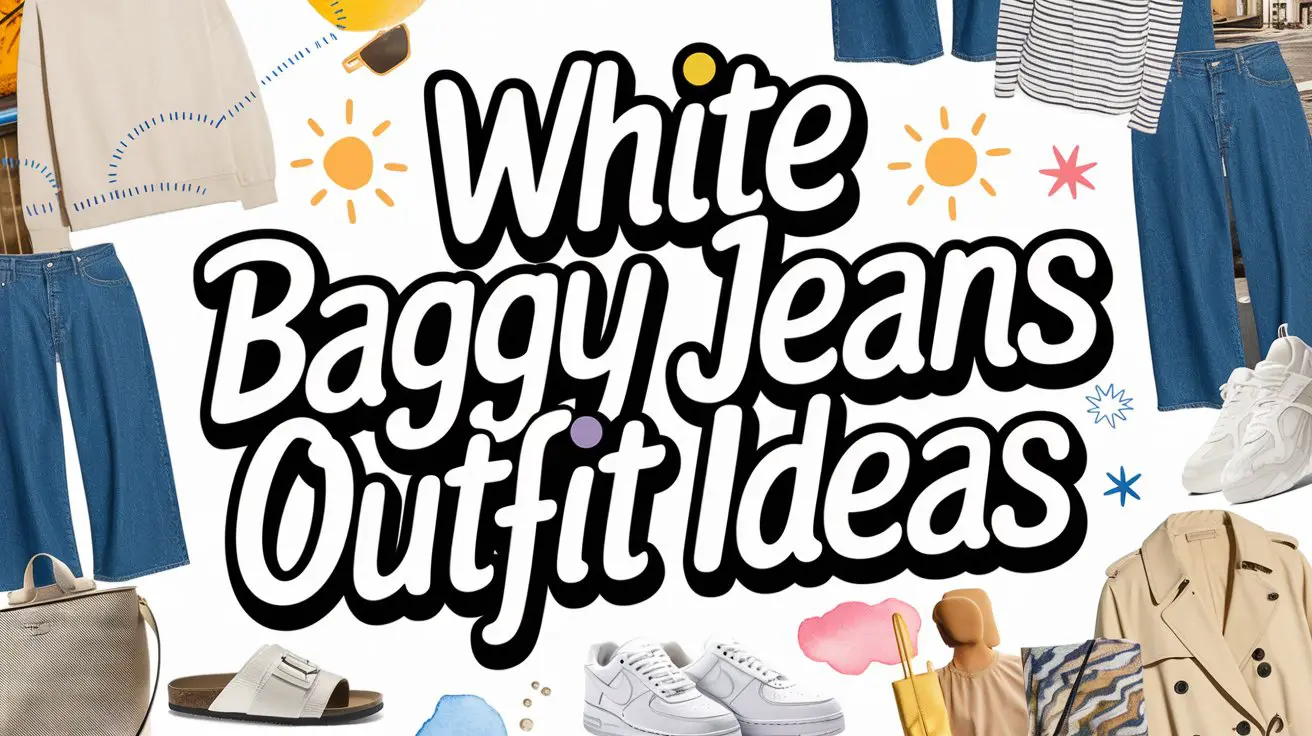 White Baggy Jeans Outfit: 15 Stylish Ways to Rock This Trend