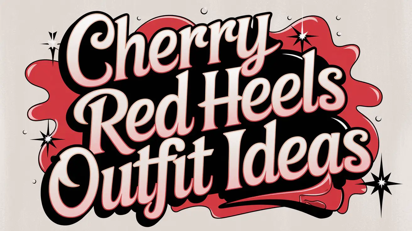 Cherry Red Heels Outfit Ideas: 15 Stunning Looks That'll Make You Feel ...