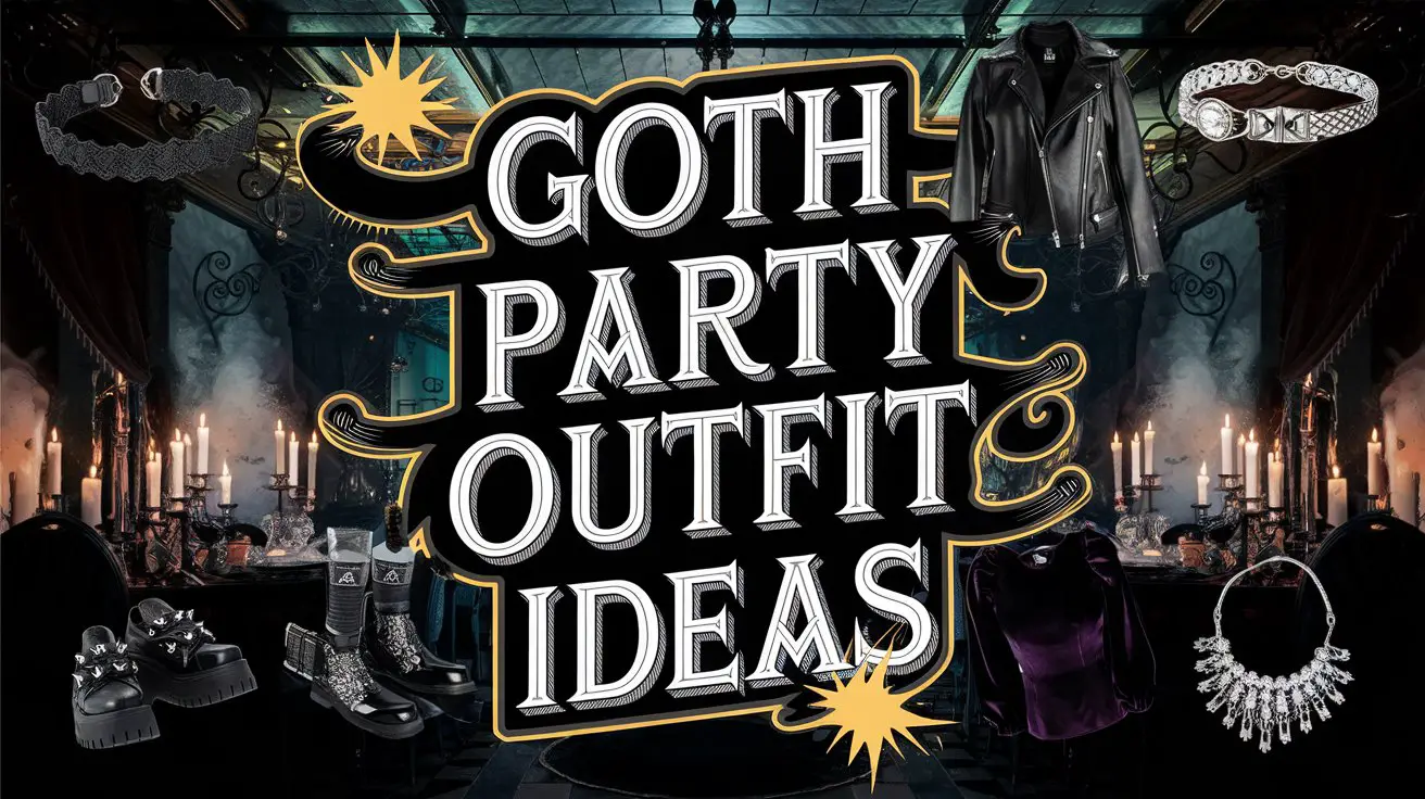 Goth Party Outfit Ideas: 15 Dark and Dramatic Looks to Rule the Night