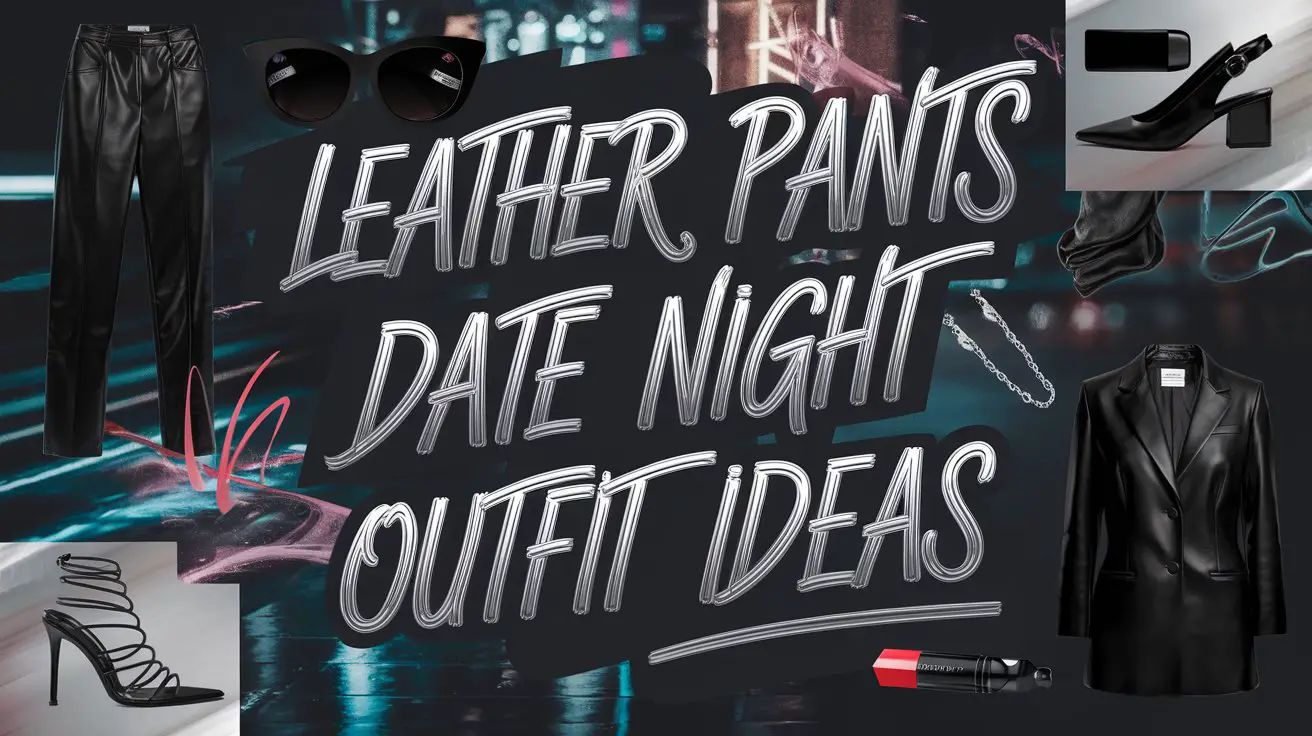 Leather Pants Date Night Outfit: 15 Looks That'll Make Them Obsessed