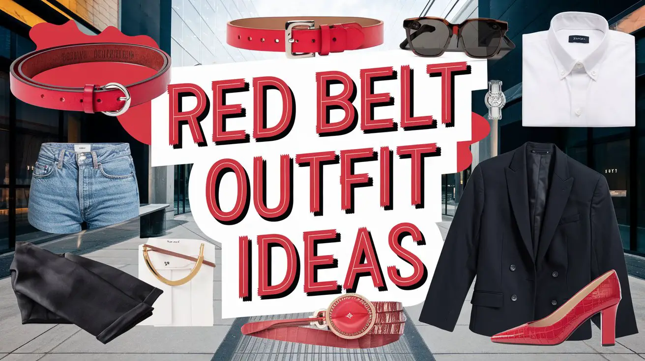 Red Belt Outfit Ideas: 15 Stunning Ways to Style This Bold Accessory