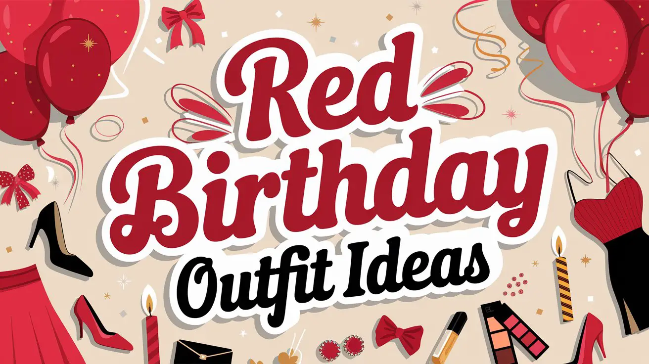 Red Birthday Outfit Ideas: 15 Stunning Looks That'll Make You The Star ...