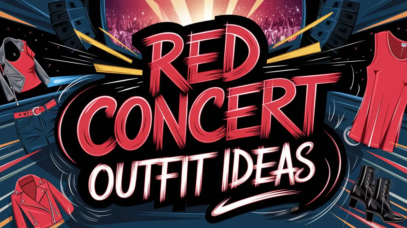 Red Concert Outfit Ideas: 15 Bold Looks That'll Make You Stand Out in ...