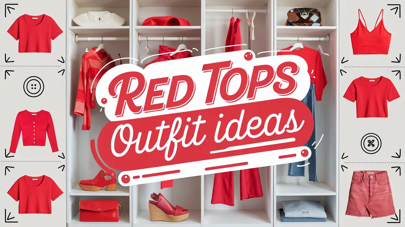 Red Tops Outfit Ideas: 15 Stunning Ways to Style Your Bold Red Tops