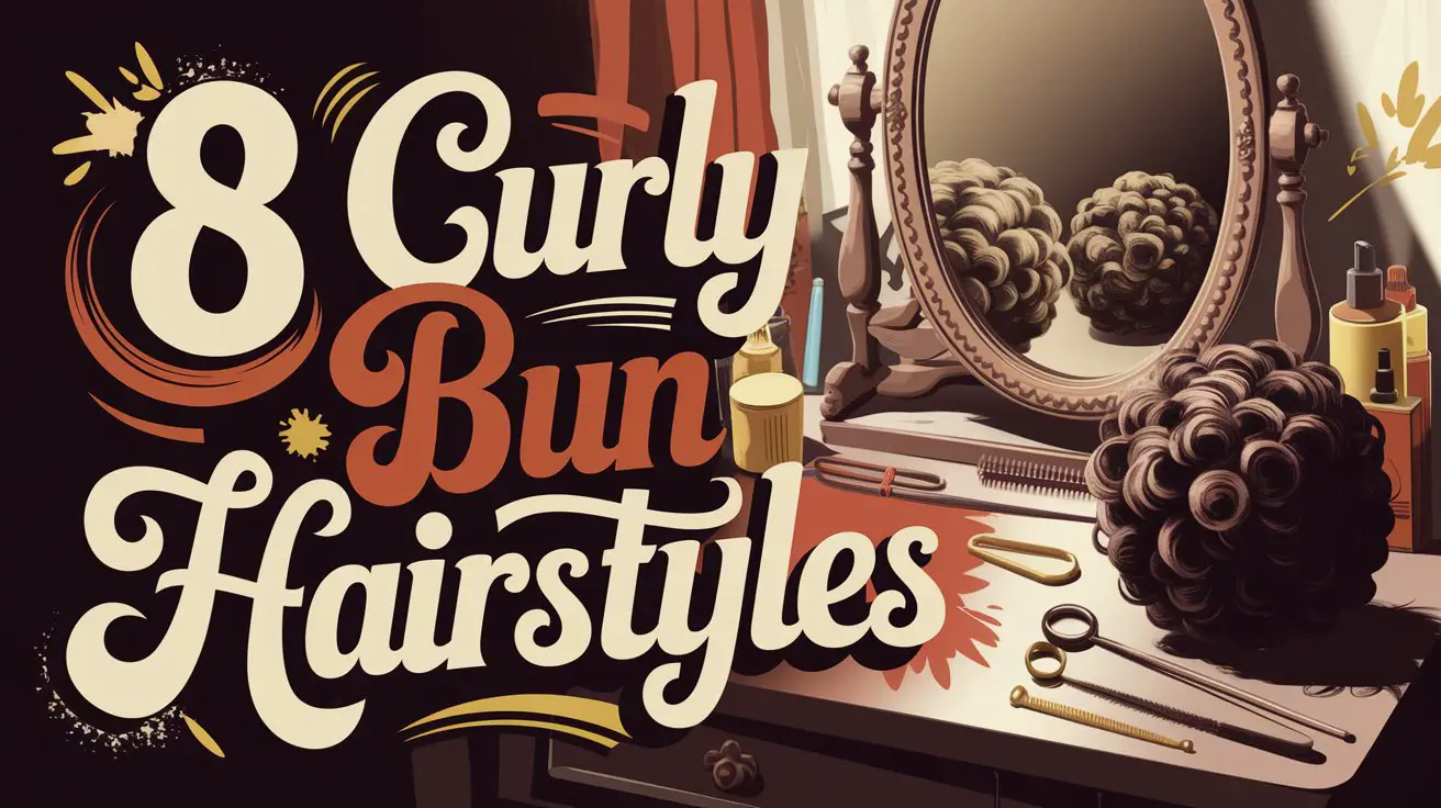 8 Curly Bun Hairstyles That Keep Your Curls Contained and Cute