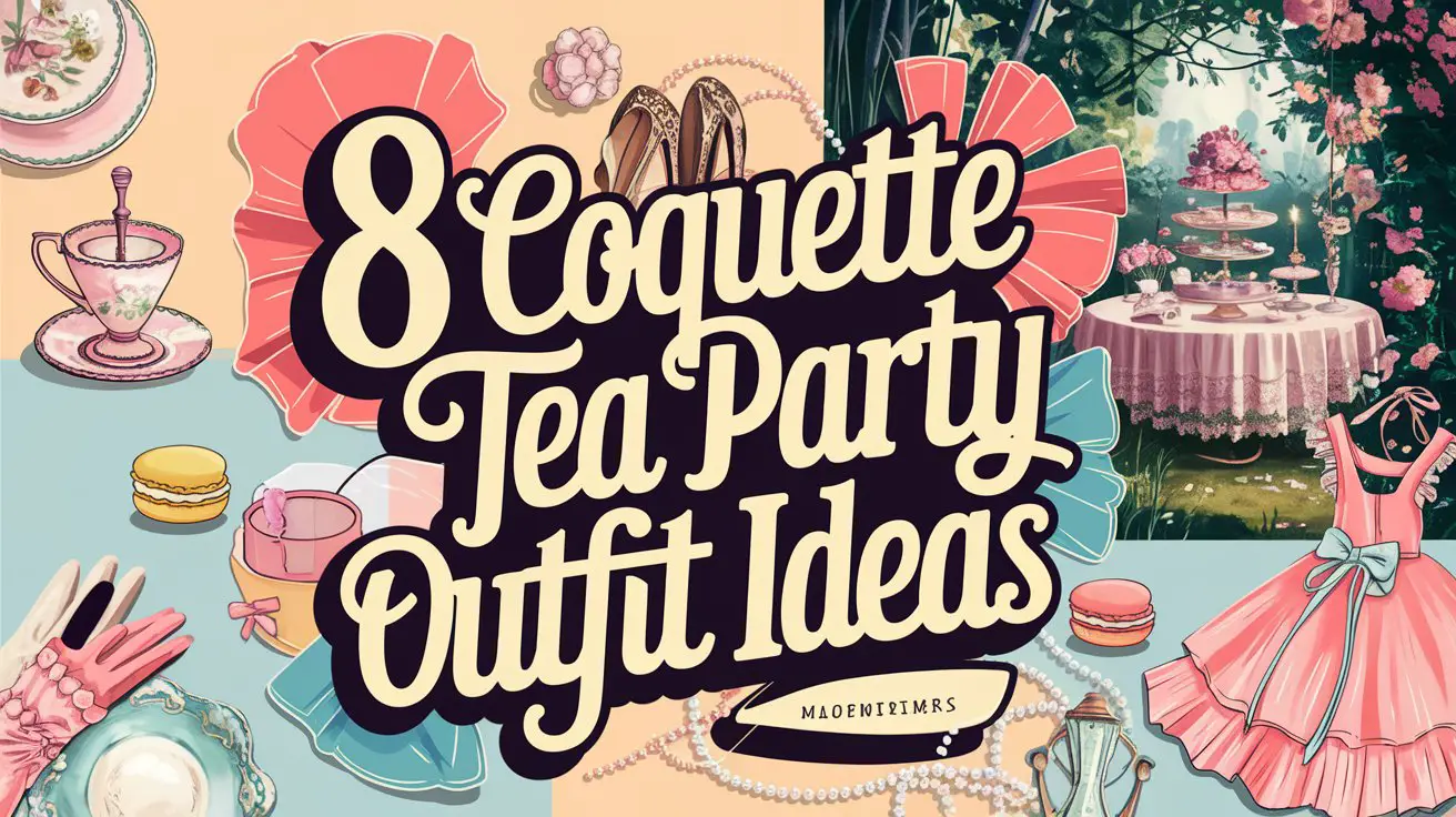 8 Coquette Tea Party Outfit Ideas That Bring Victorian Charm to Modern ...