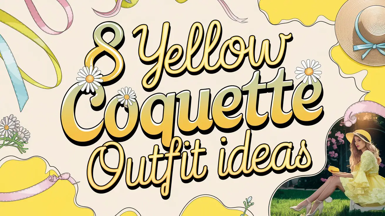 8 Yellow Coquette Outfit Ideas That Bring Sunshine to Your Style